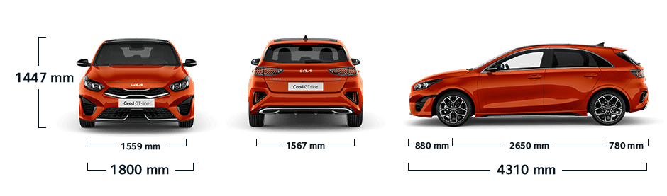 Technische Daten Kia Ceed Gt
